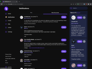A snapshot in time of T2 Social, the early days : barrd.dev